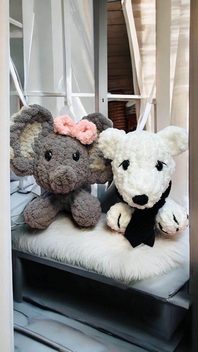 Ellie Baby Elephant & Paxton Baby Polar Bear/FULL VIDEO TUTORIAL