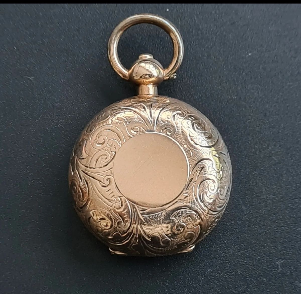 Exquisite Dennison 9ct Gold Filled Sovereign Coin Case Holder Pendant Fob