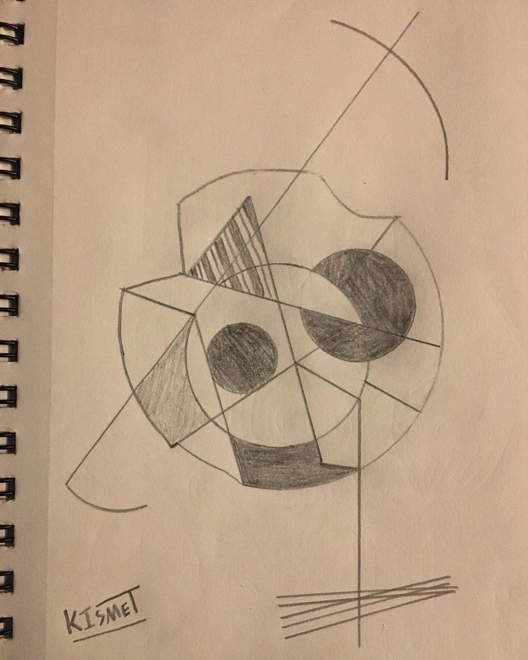 Easy Shattered Value Drawing