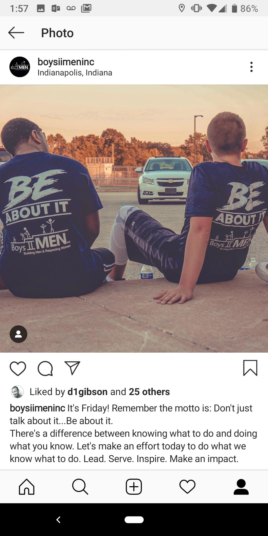 Mentoring, Youth Program - Boys II Men - Indianapolis, Indiana