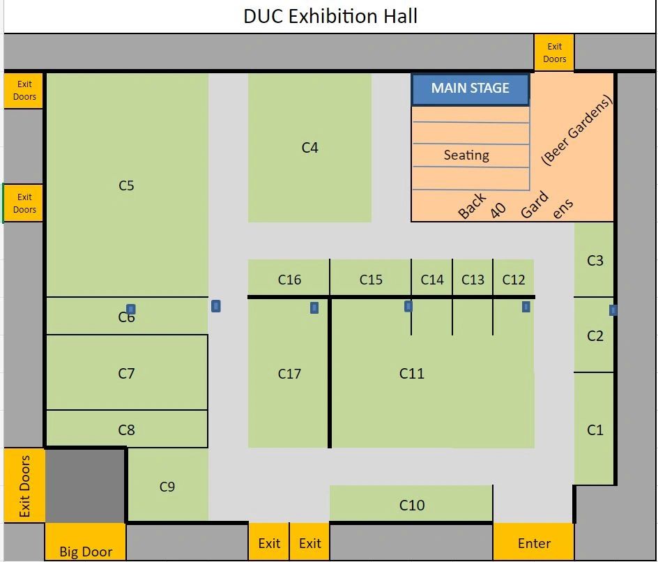 Show Floor Map | Parkland Outdoor Show & Expo