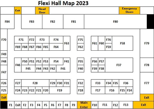 Show Floor Map | Parkland Outdoor Show & Expo
