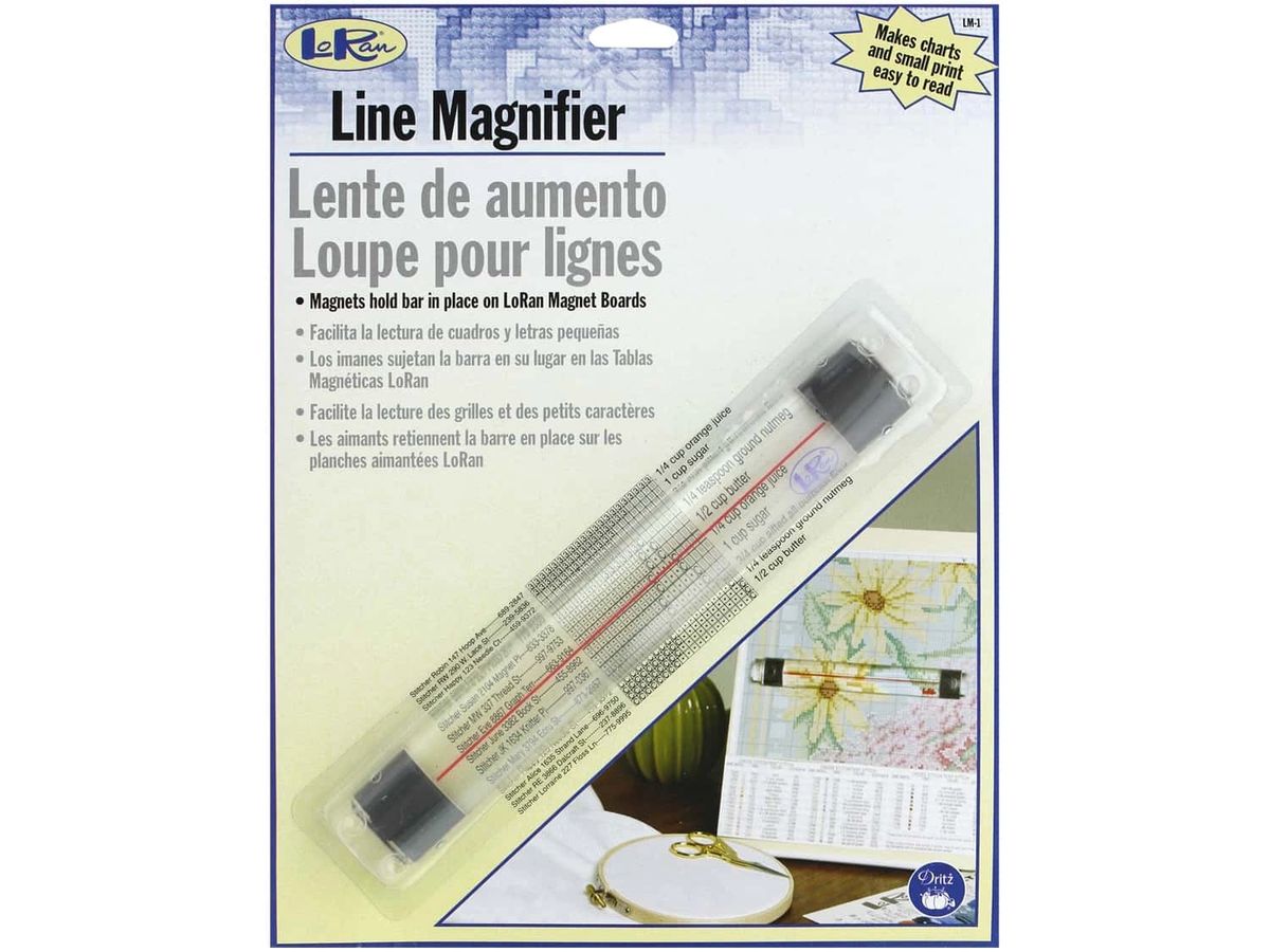 LoRan Line Magnifier Reader - 6 inches