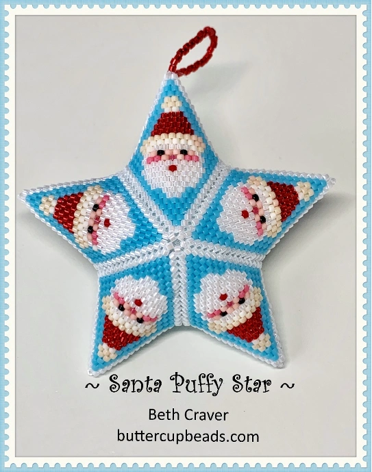 New! Santa Puffy Star Kit