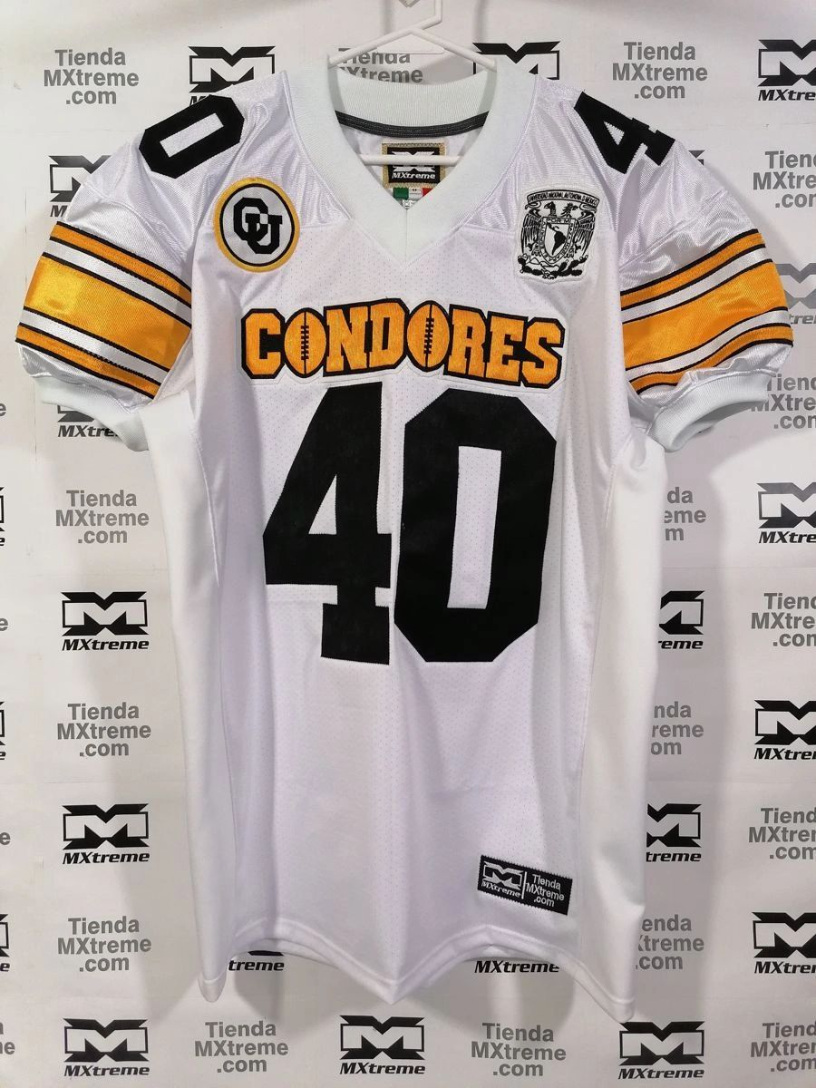 Jersey Cóndores UNAM 80s Blanco