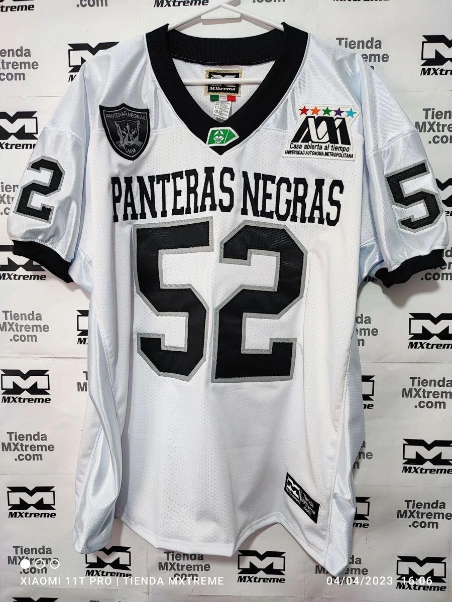 Jersey Panteras Negras UAM Blanco 2