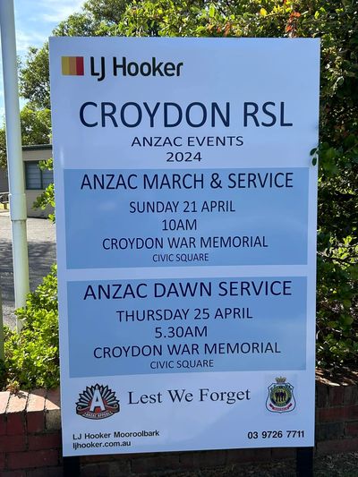 Croydon RSL - Home