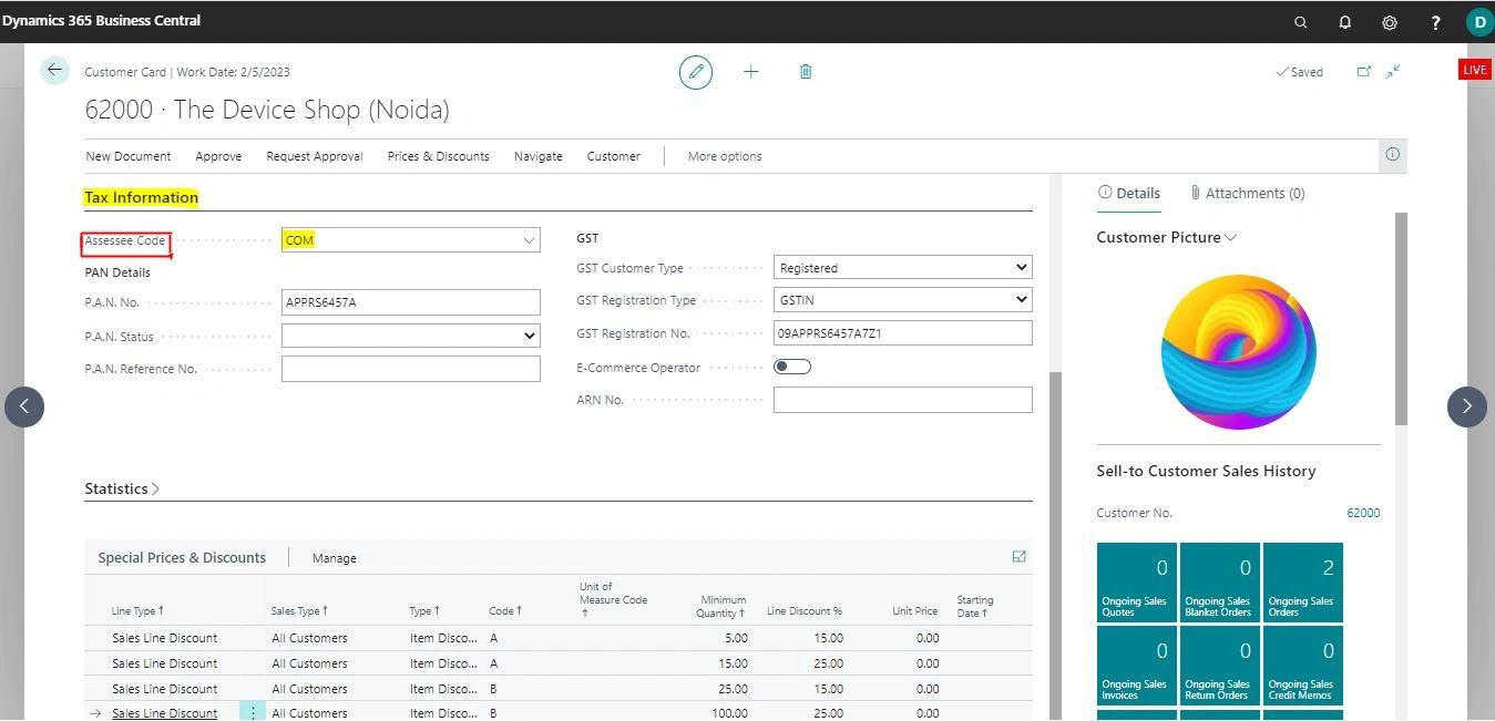 TDS Deducted by Customer at the time of Payment or Invoice (BC)