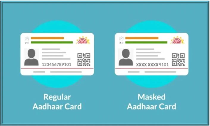 Regular Aadhaar VS. Masked Aadhaar