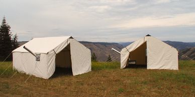 Kwik Kamp - Canvas Wall Tents & Tent Frames, Wood Burning Camp Stove ...