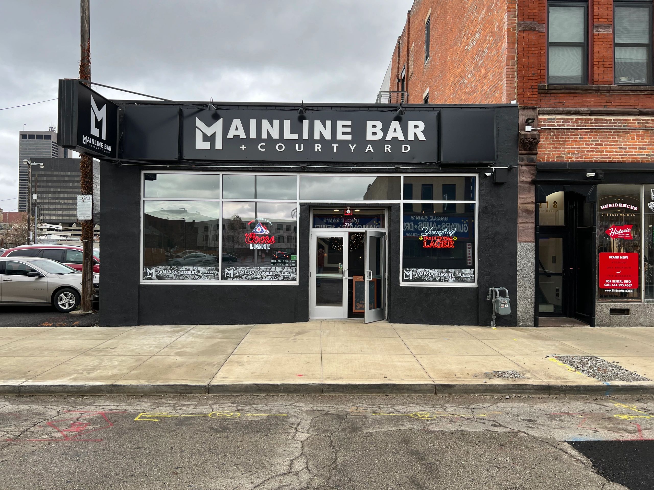 Enjoy Our Springtime Patio at Mainline Bar