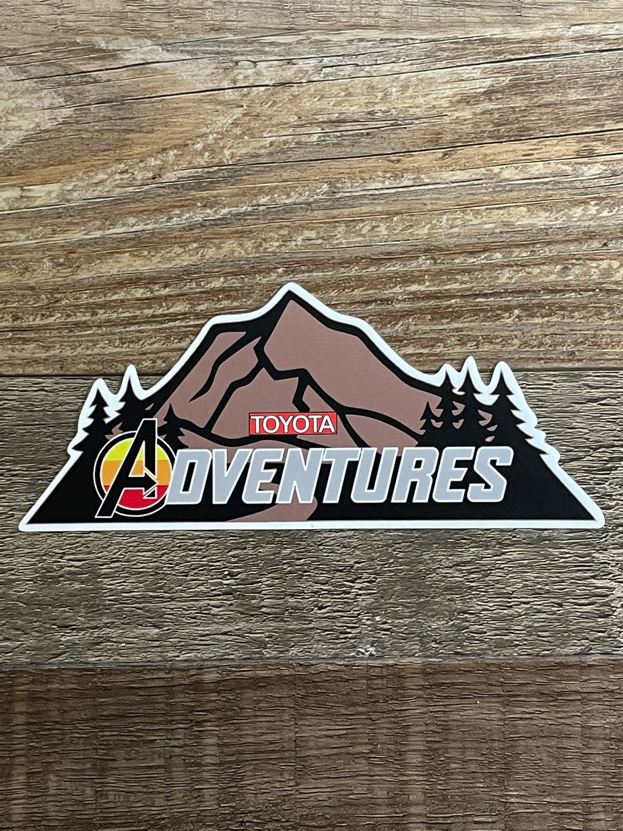 Marvel Avengers Toyota Adventures Style decal