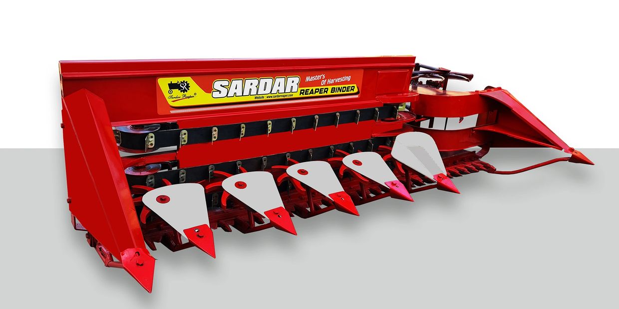 Reaper Manufacturer in Punjab India, Tractor Mounted Reaper ...