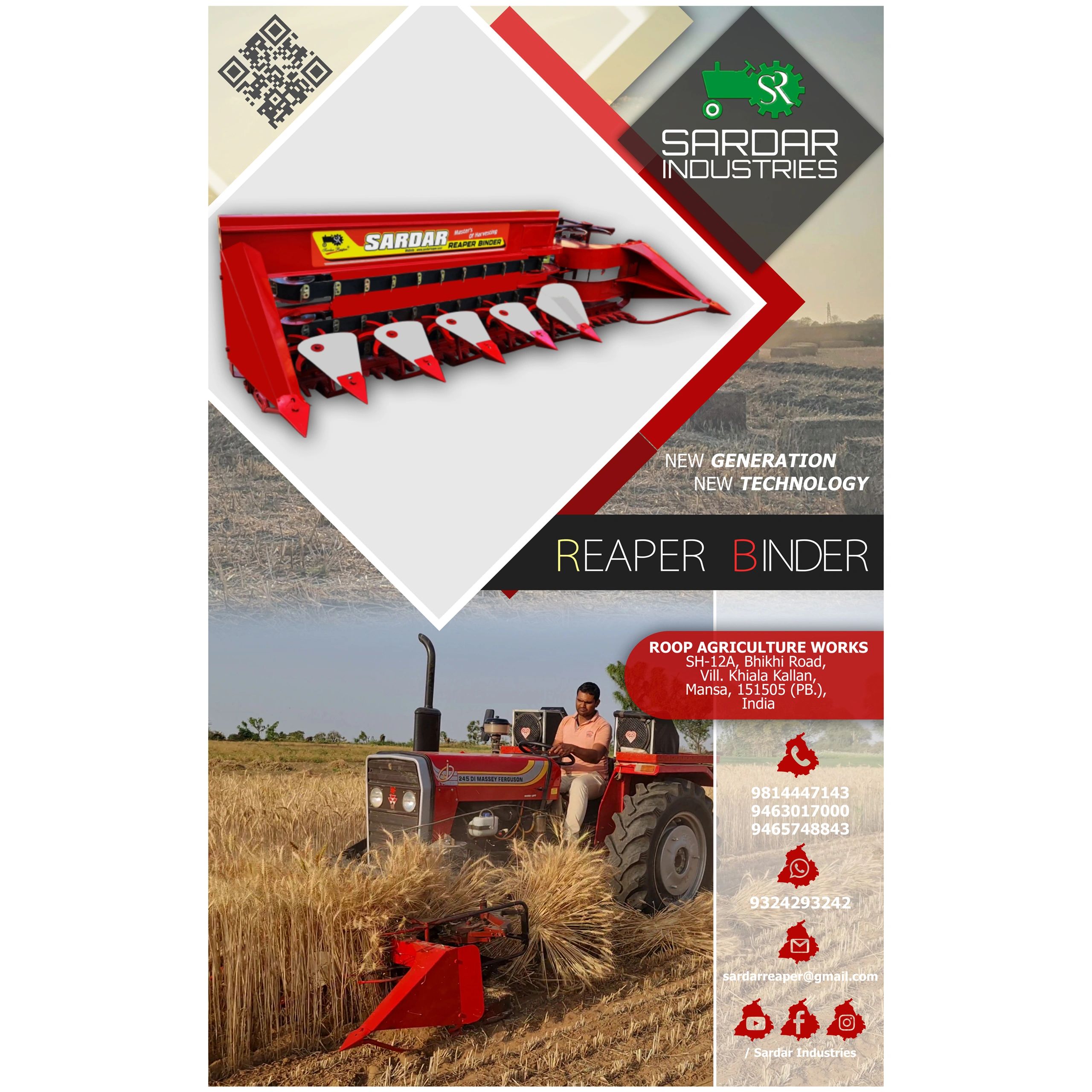 SARDAR REAPER BINDER