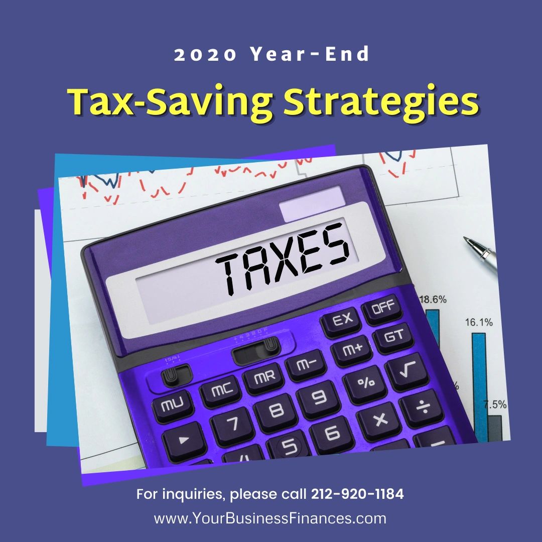 2020 Year-End Tax Saving Strategies