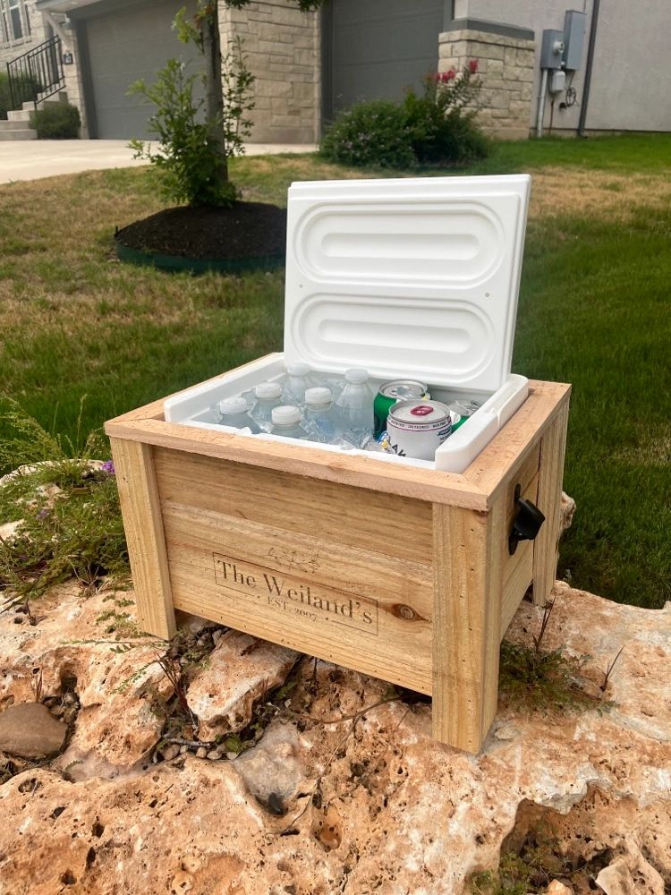 Cedar Table Top Cooler