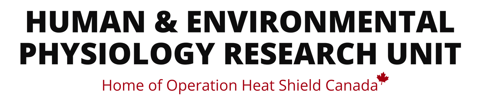 Human and Environmental Physiology Research Unit in Ottawa, Ontario