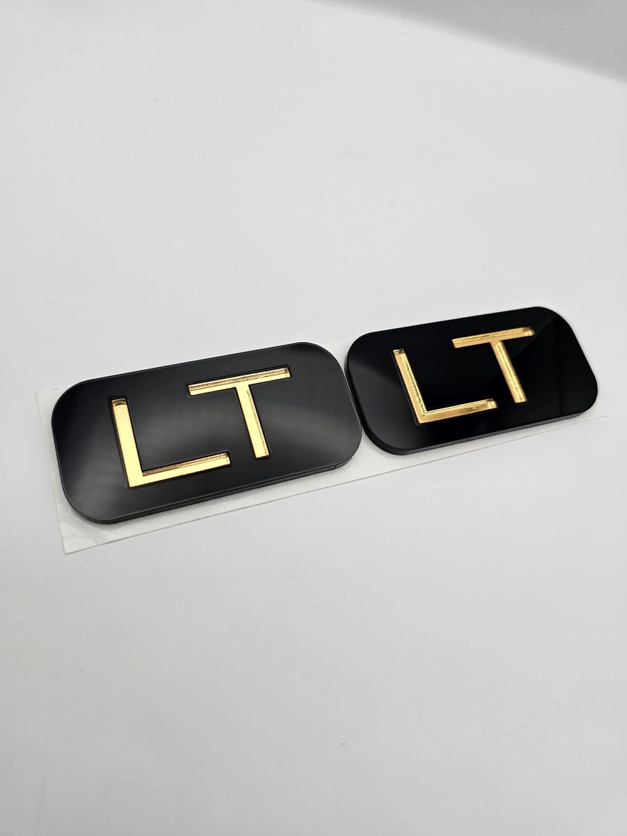 Silverado, Sierra, Tahoe LS & LT emblem.