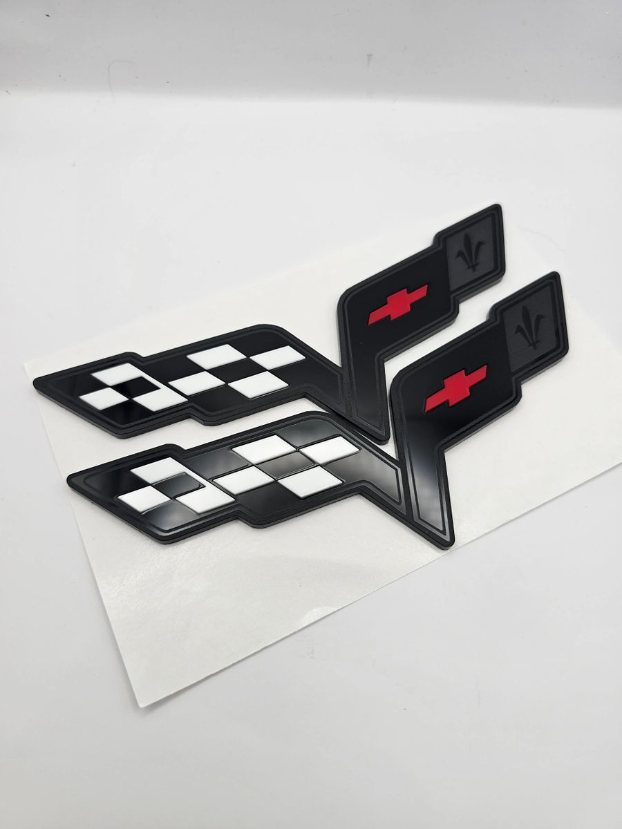 C6 Corvette Emblems.
