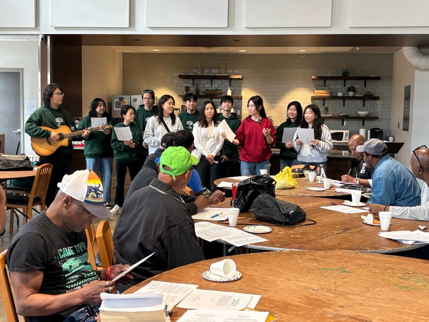 Serving Church Youth Group Begins Serving with Stepping Stone