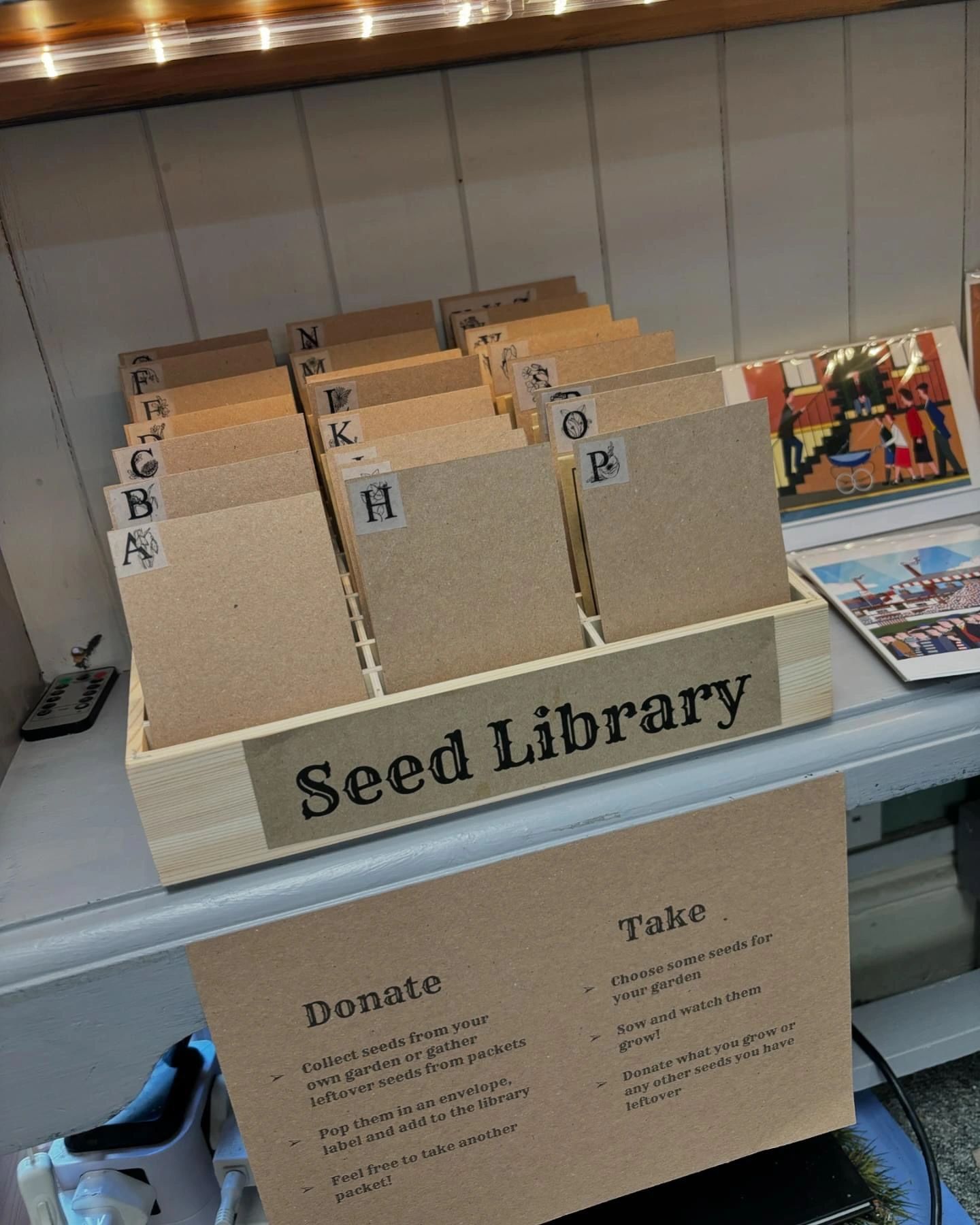 Seed Library now open