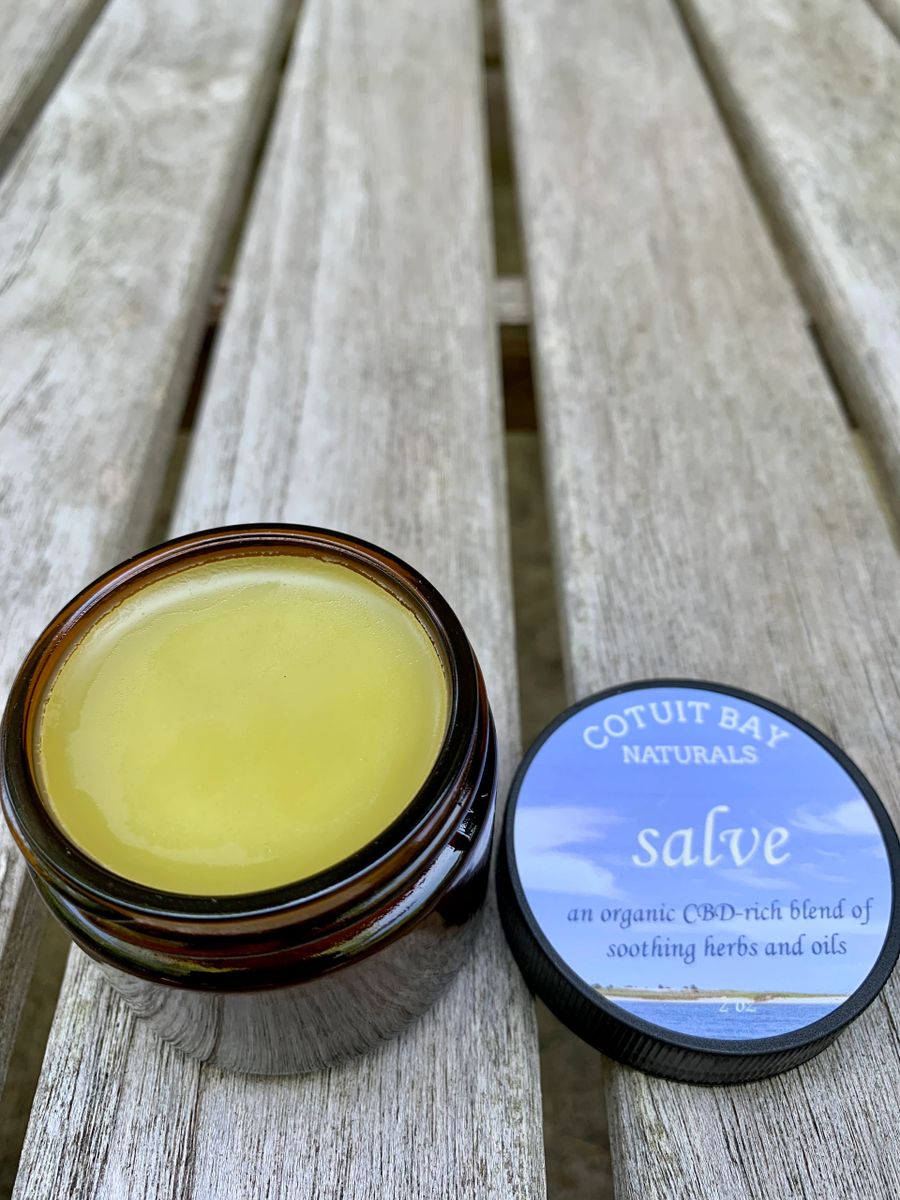 Organic CBD Hemp Salve - 2 oz jar