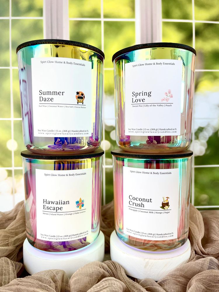 Spirit Glow Luxury Candles - Home