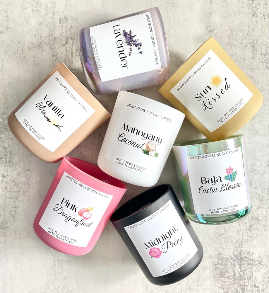Spirit Glow Luxury Candles - Home