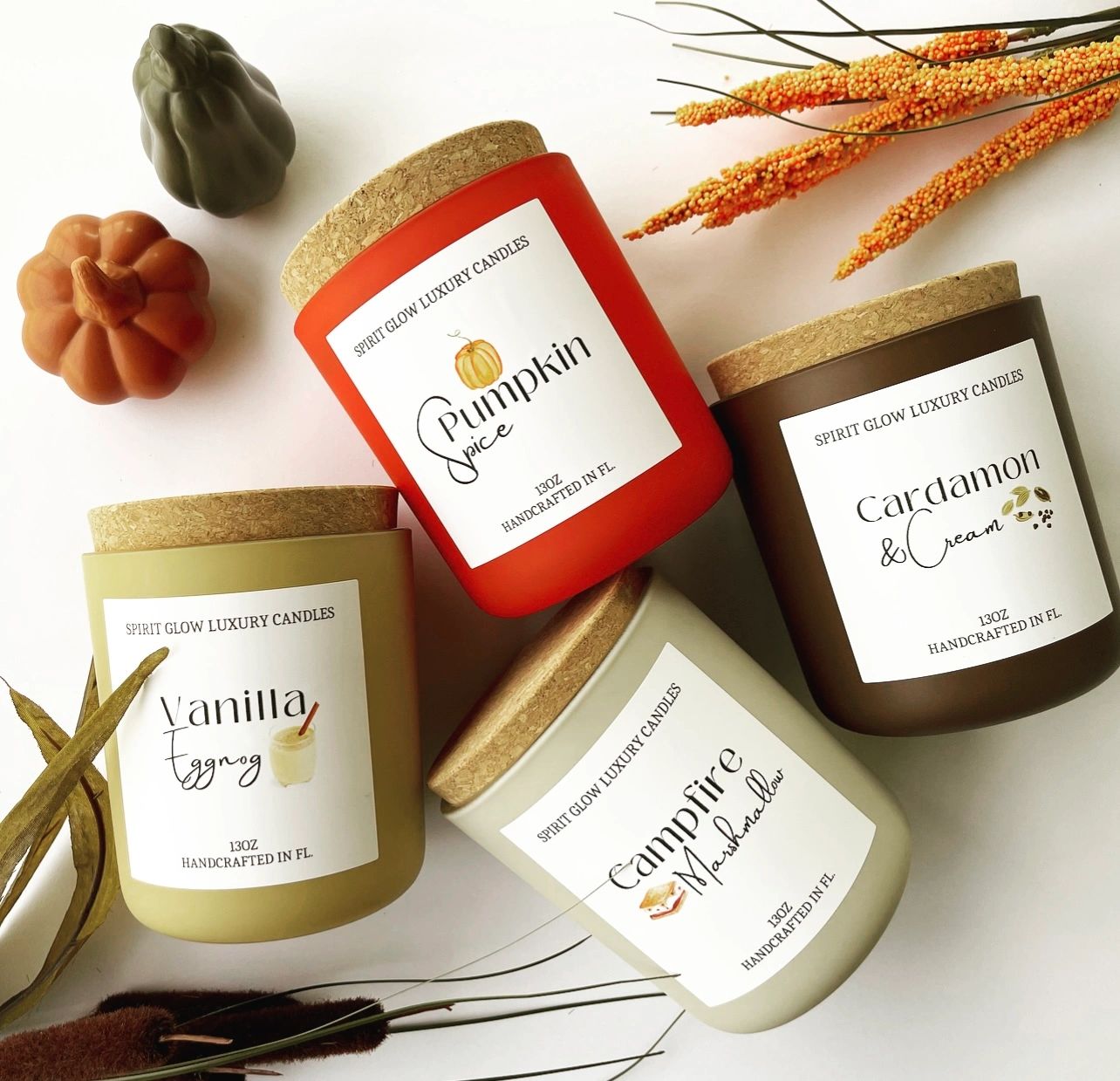 Spirit Glow Luxury Candles - Home