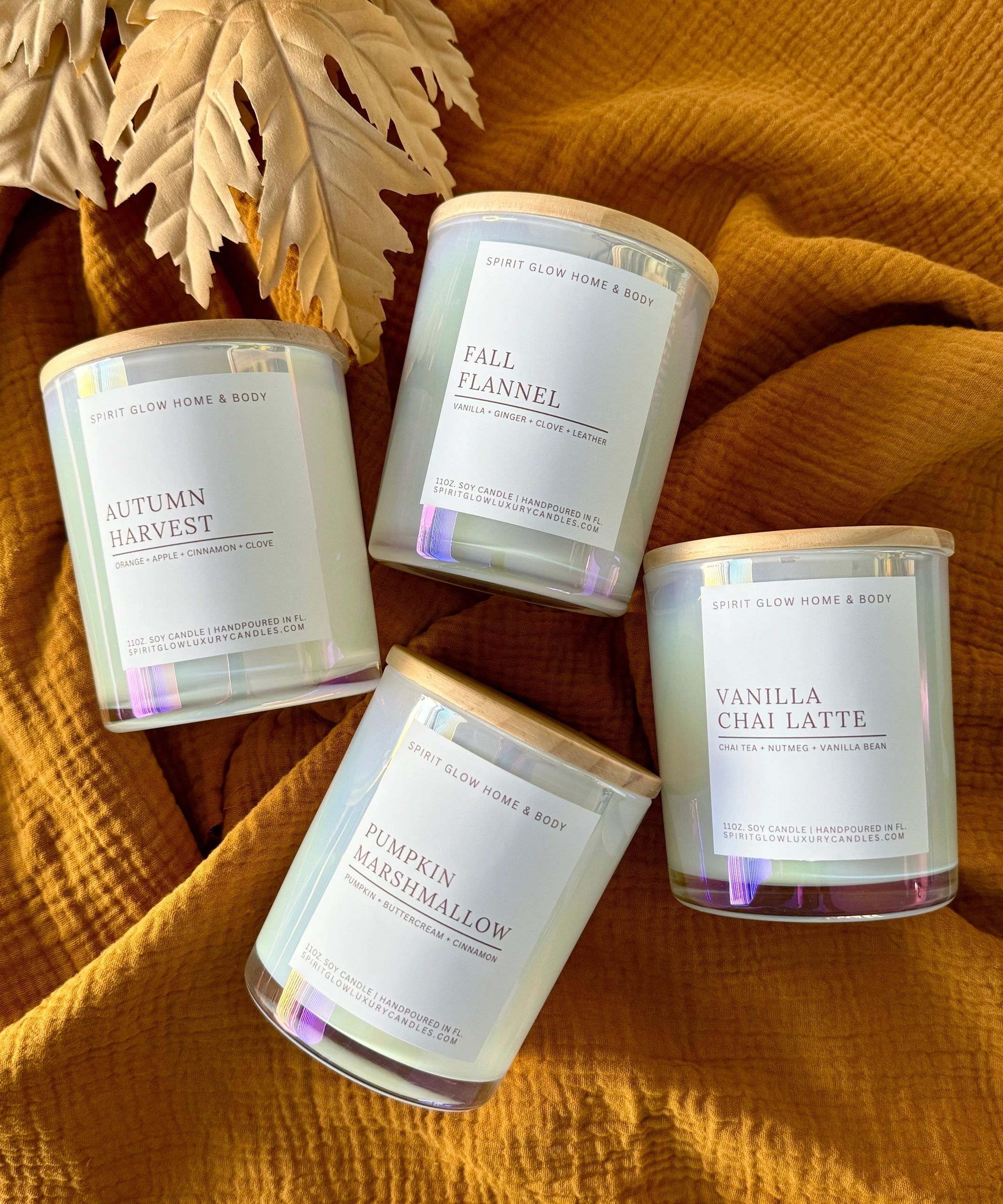 Spirit Glow Luxury Candles - Elegant Candles, Handmade Candles, Home ...
