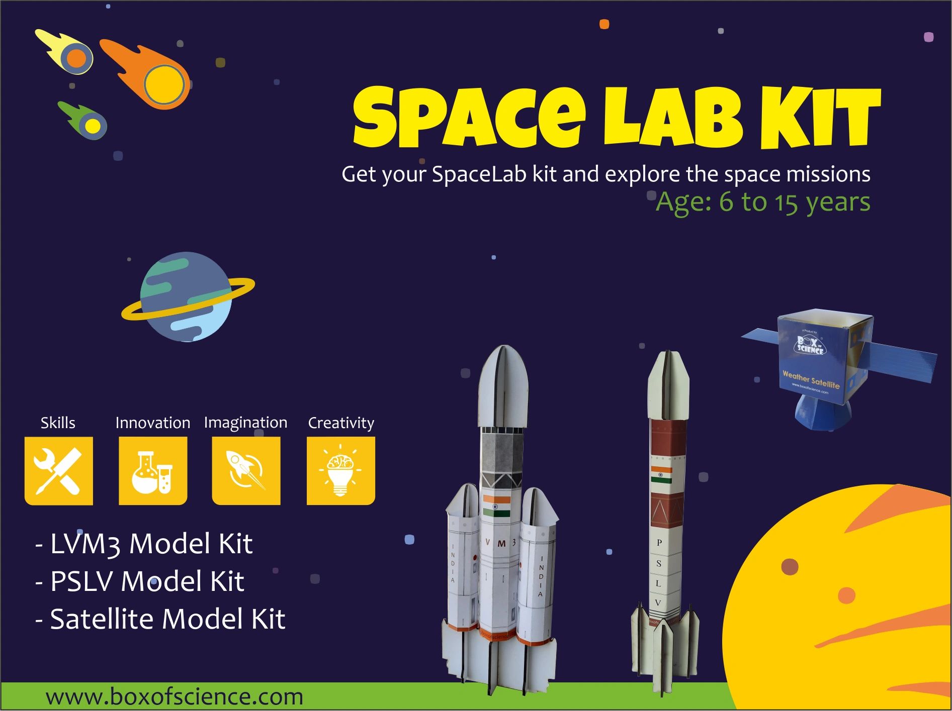 Launch of Space Lab kit