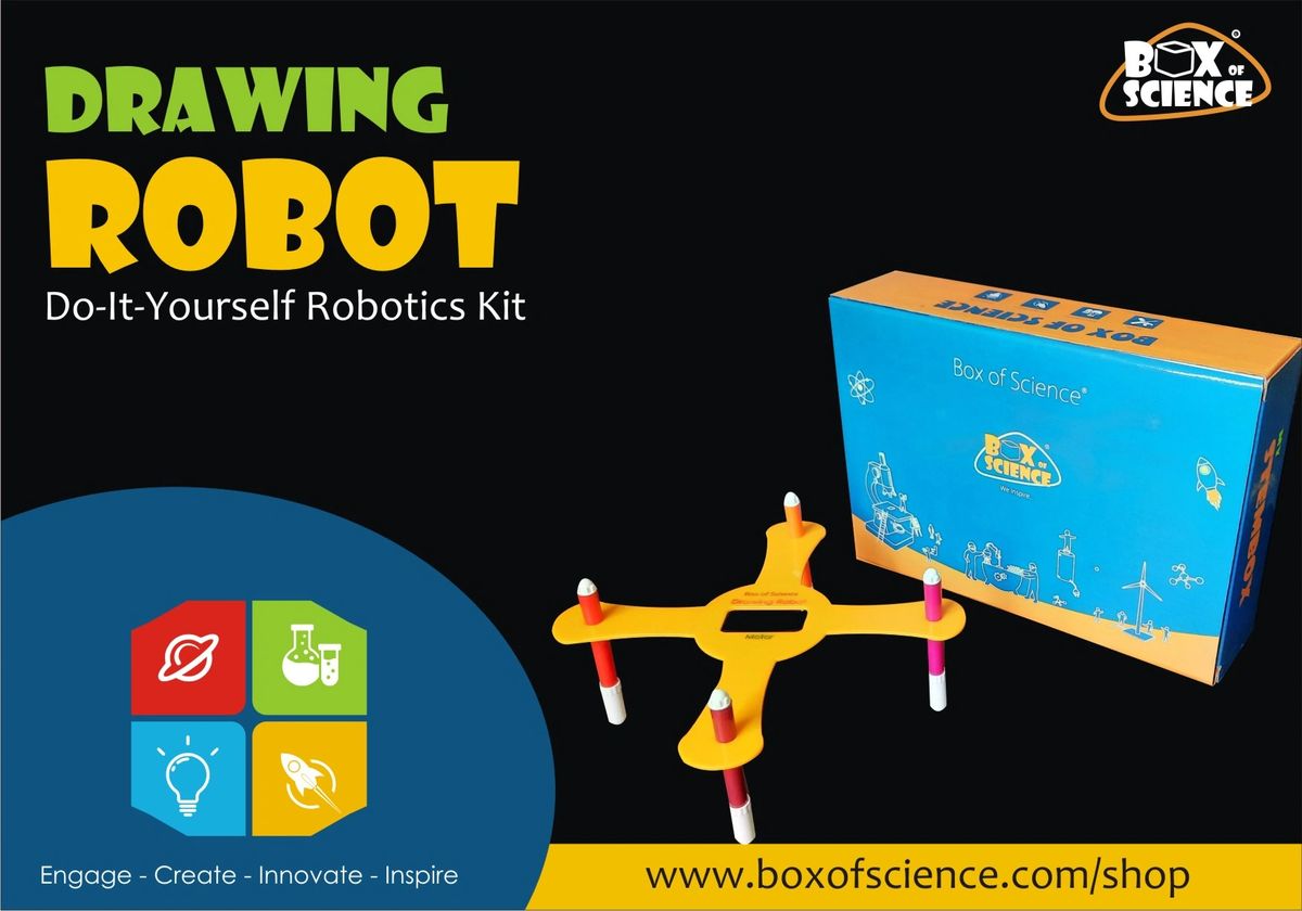 Drawing Robot Kit | Fun Robotics Kit | Box of Science