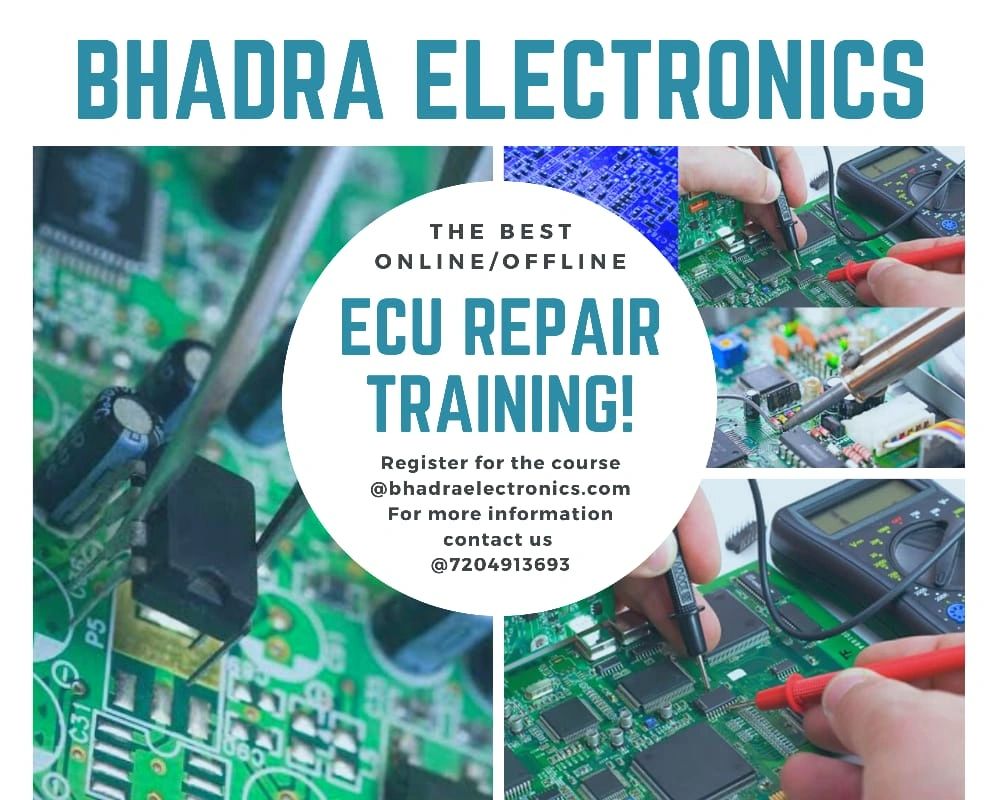 What is ECU training? Good ECU repairs Online courses in India.