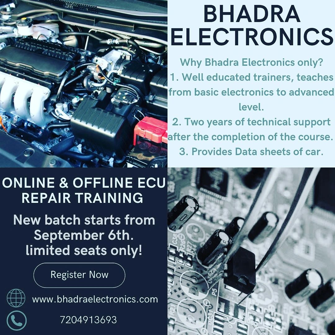 Top Online and offline ECU / ECM Repair Training Course in India