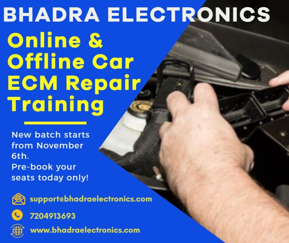 Online & Offline Car ECM Repair Training Hub in India