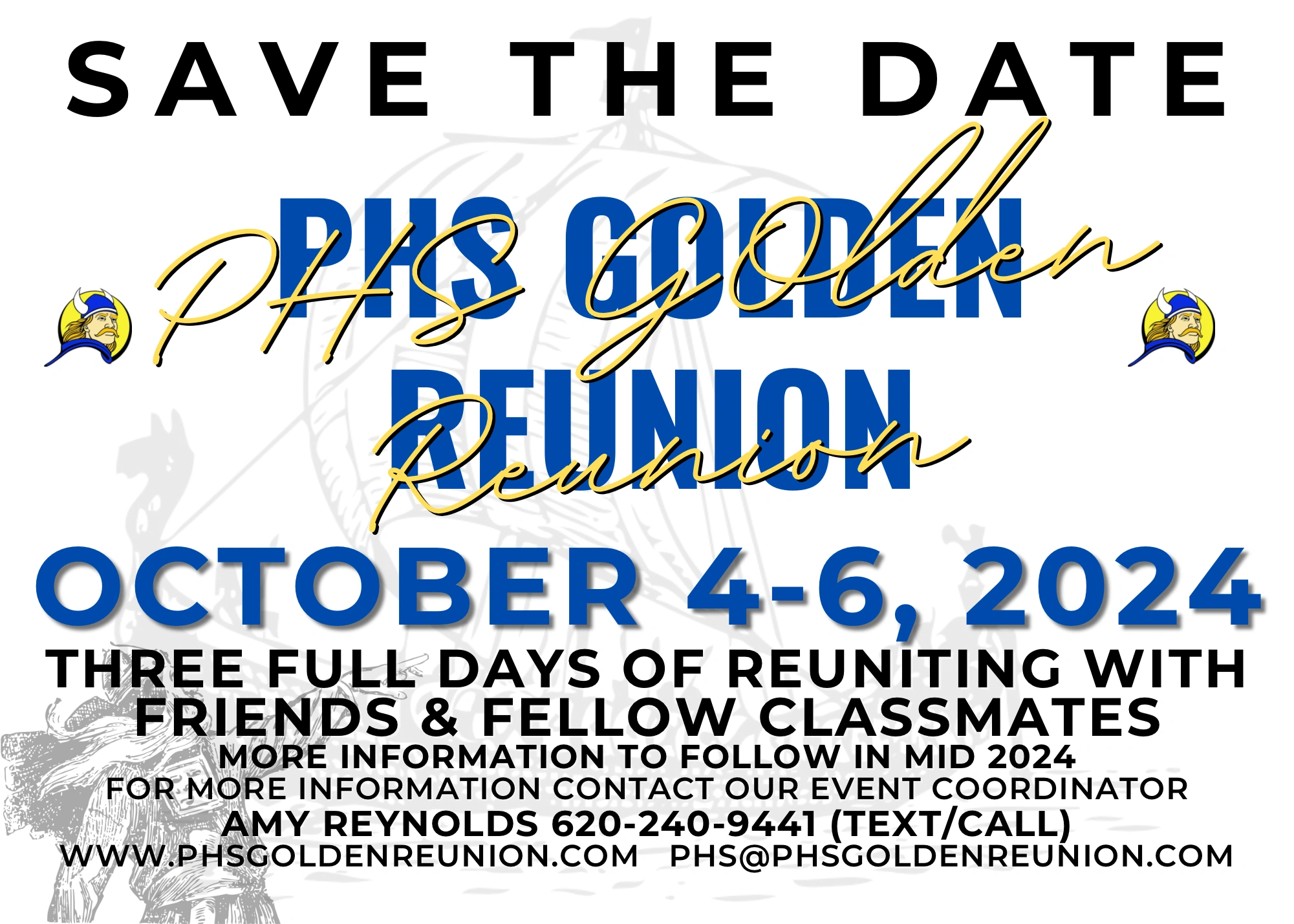 Celebrate PHS Alumni Graduates at the Golden Reunion Event