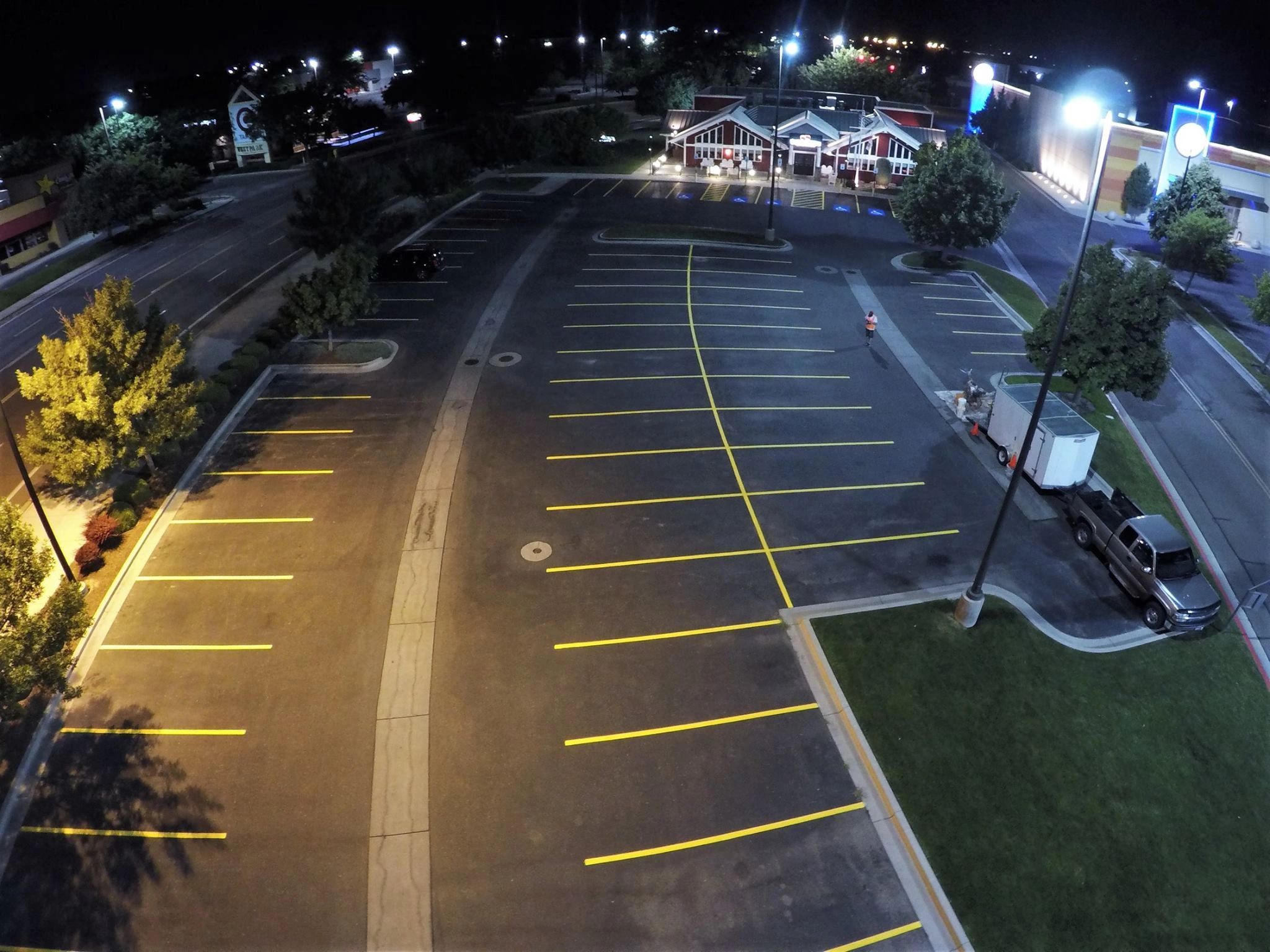 Stripe King Parking Lot Striping and Maintenance - Parking Lot Painter ...