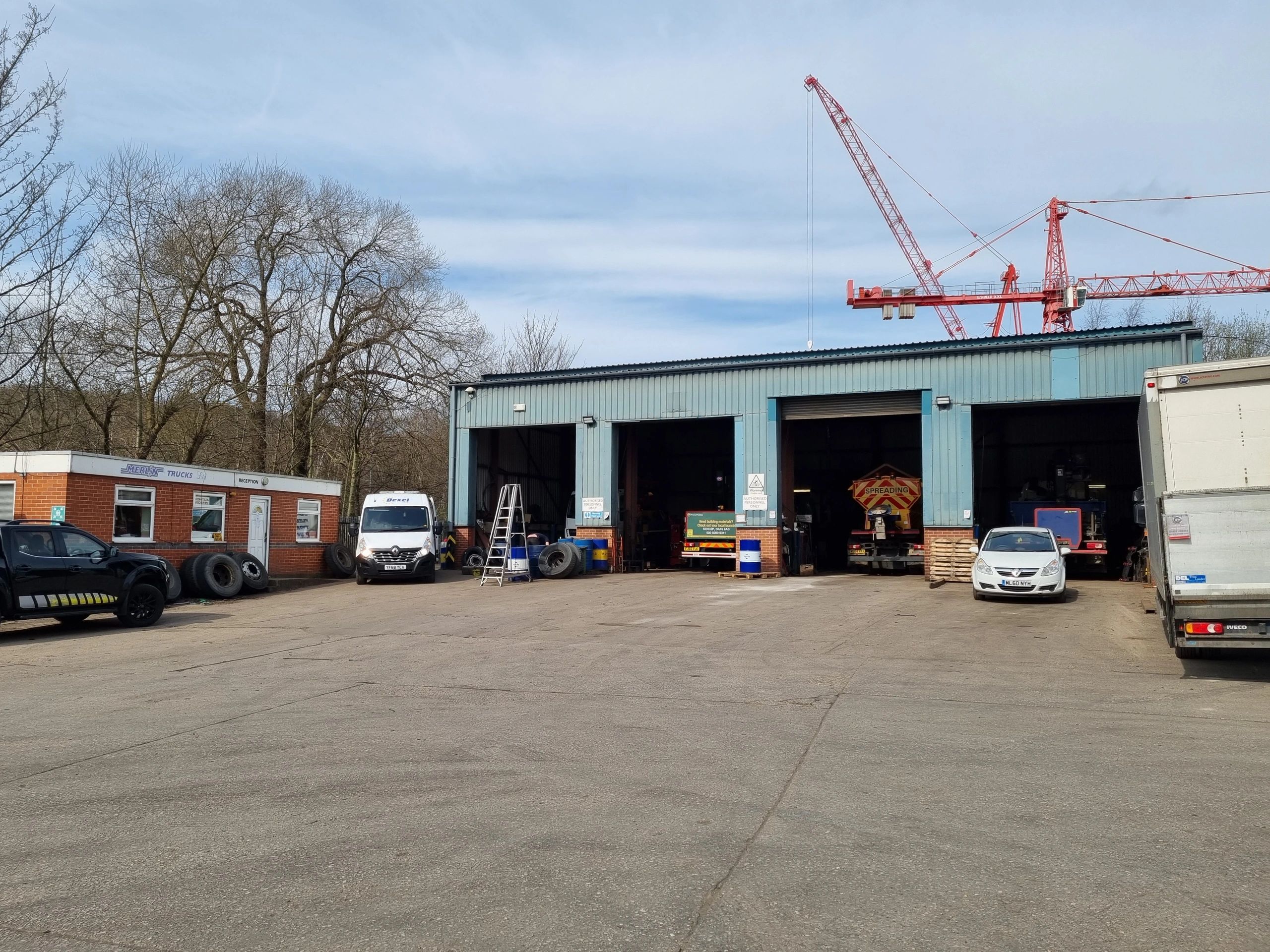 Merlin Trucks Ltd - HGV Garage, Maintenance
