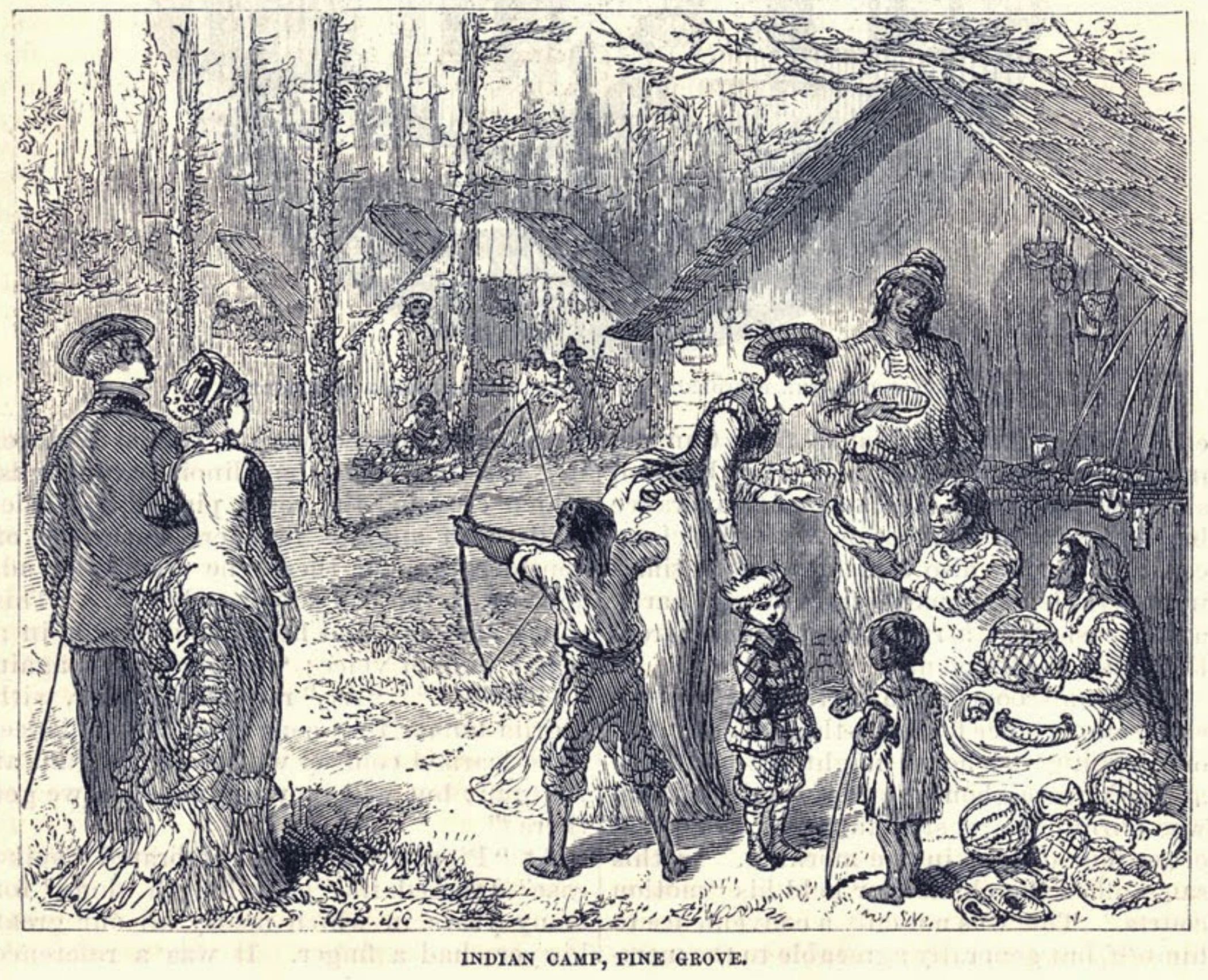 Native Artisans and the Saratoga Indian Camps