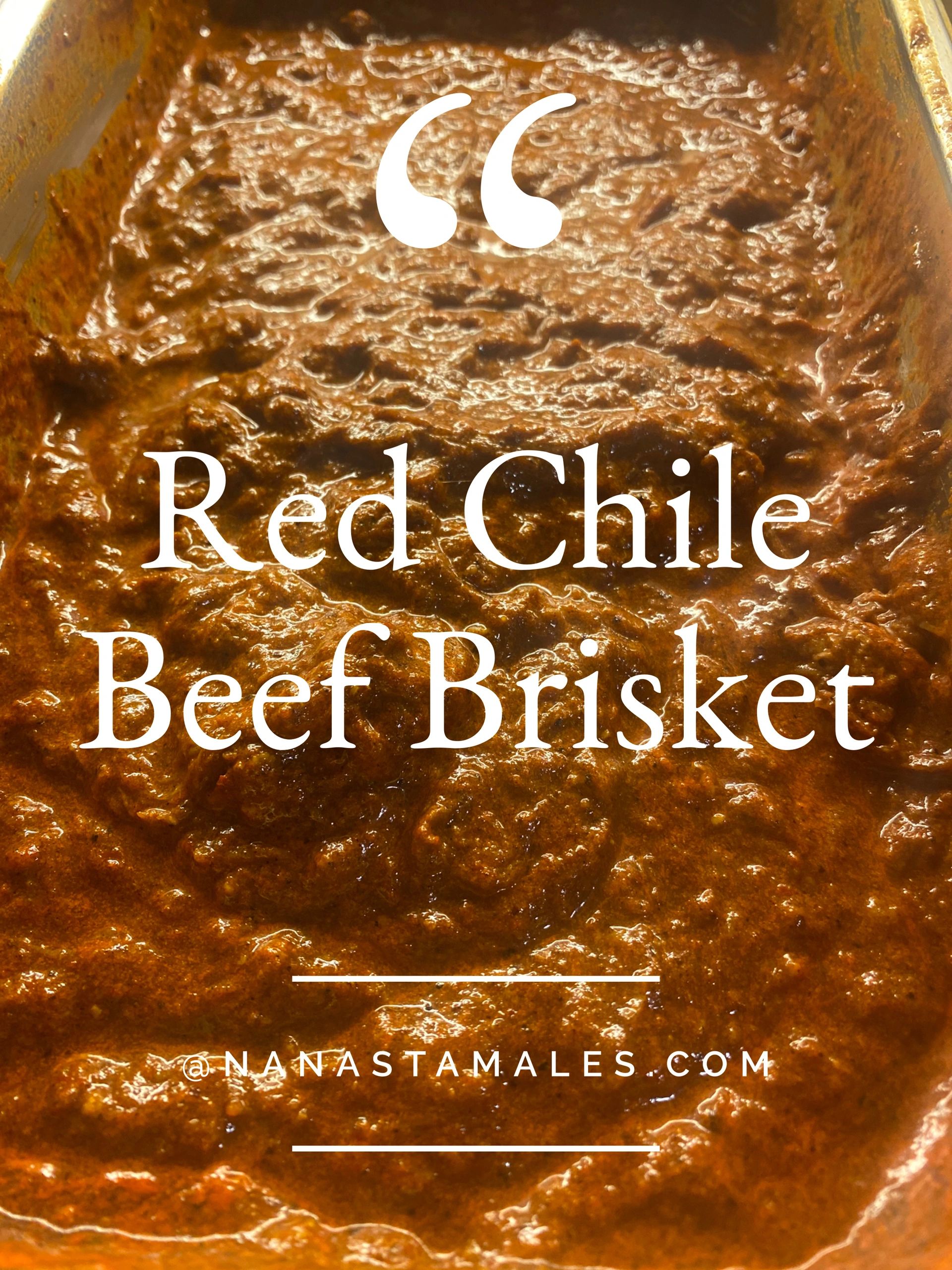 ️ Red Chile Beef Brisket Lovers ️