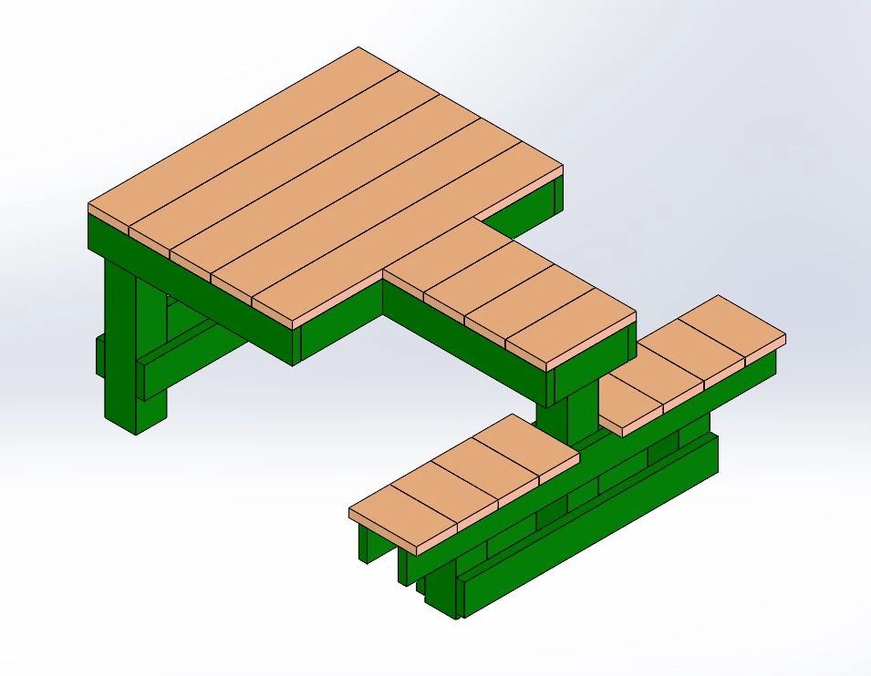 Heavy Duty Shooting Bench