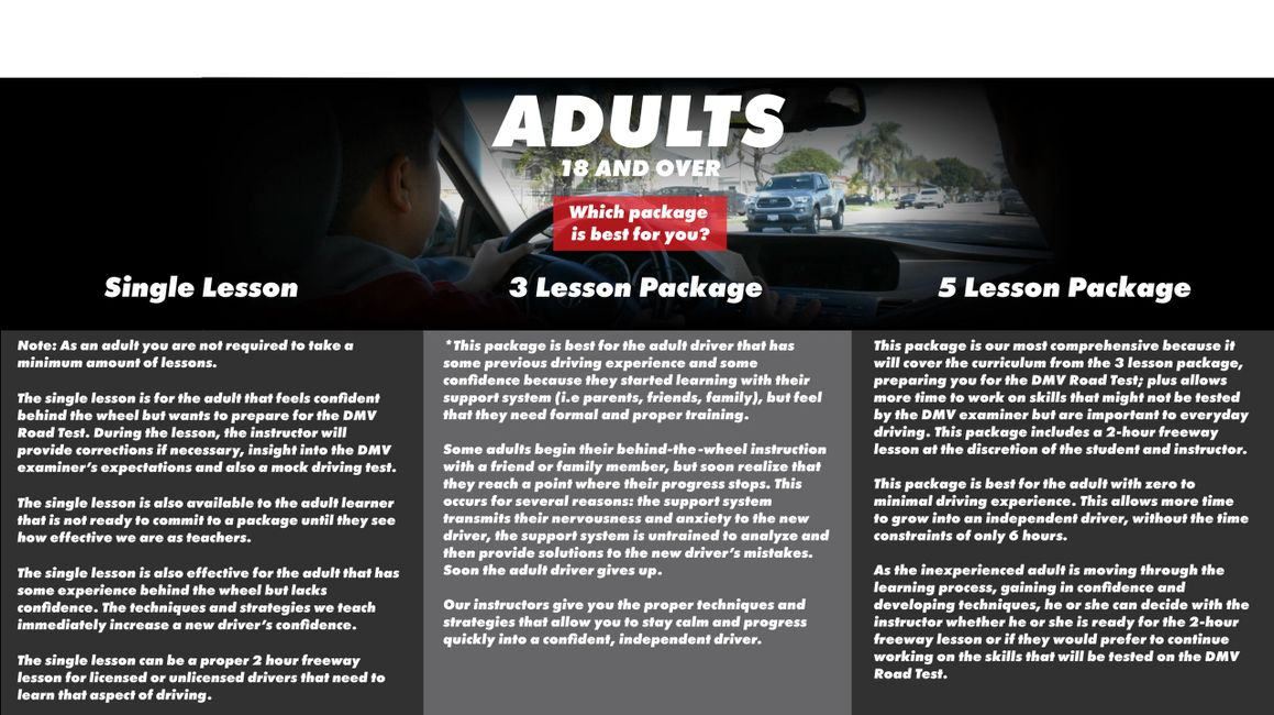 Driving School - Student 1st Driving School