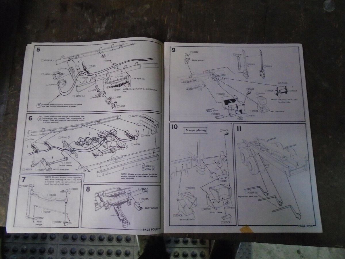 ERTL 1975 mack DM800 with rex mixer