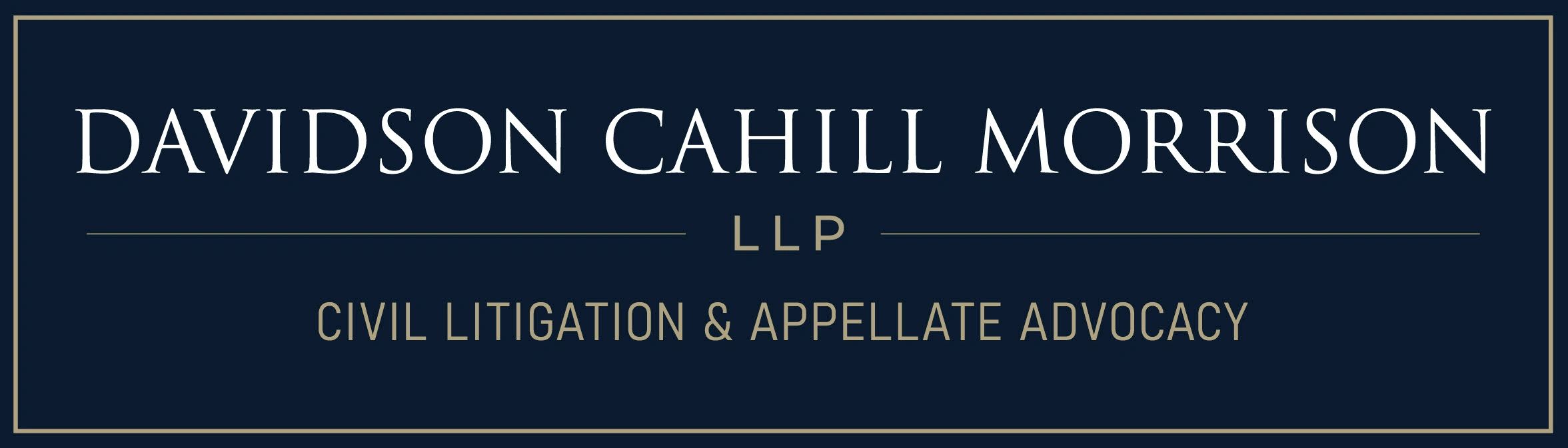Davidson Cahill Morrison LLP