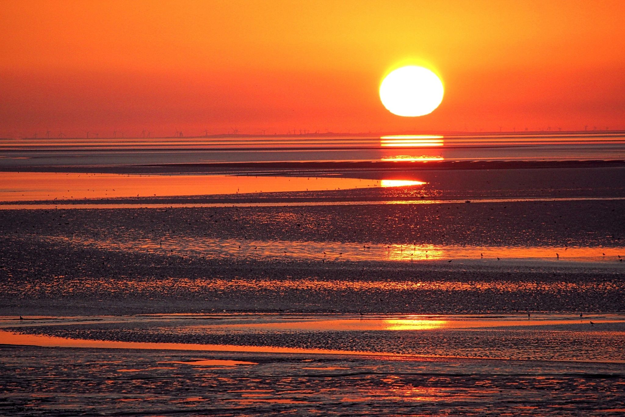 Ocean Edge Holiday Park, Caravan Holiday, Morecambe Bay - Sunset on the ...