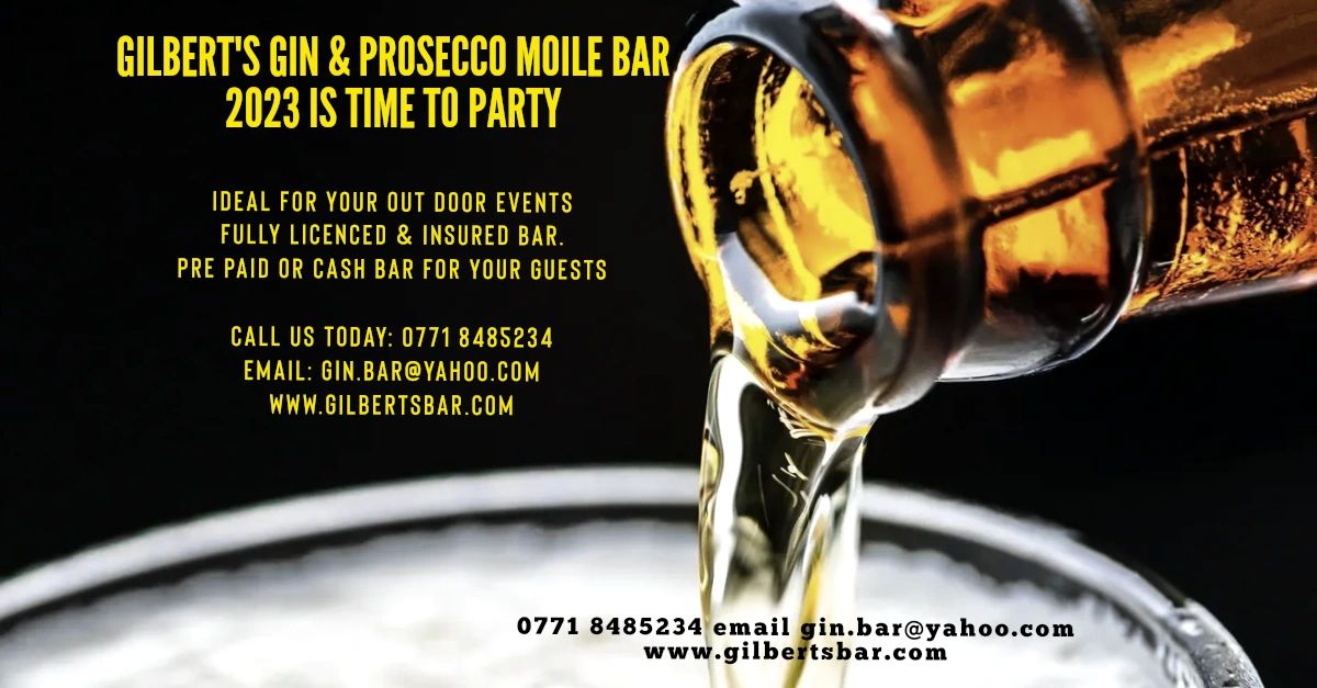 Gilbert's Gin & Prosecco Bar - Mobile Gin & Prosecco Bar, Wrap Parties ...
