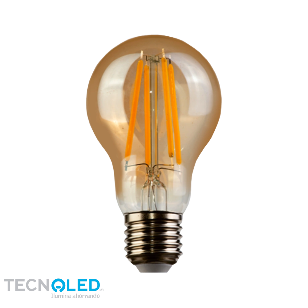 Foco LED de Filamento con Pantalla Ambar. ML-A606W-A
