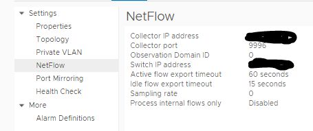 Enable netflow monitoring on all portgroups of a dswitch