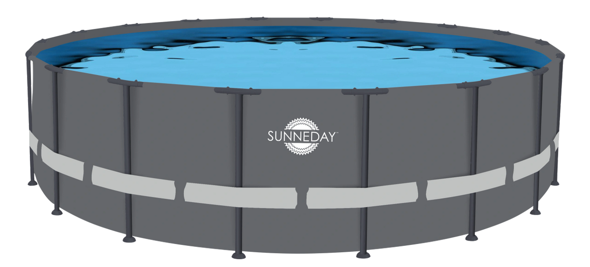 Sunneday Oasis Pool Grey Tubing
