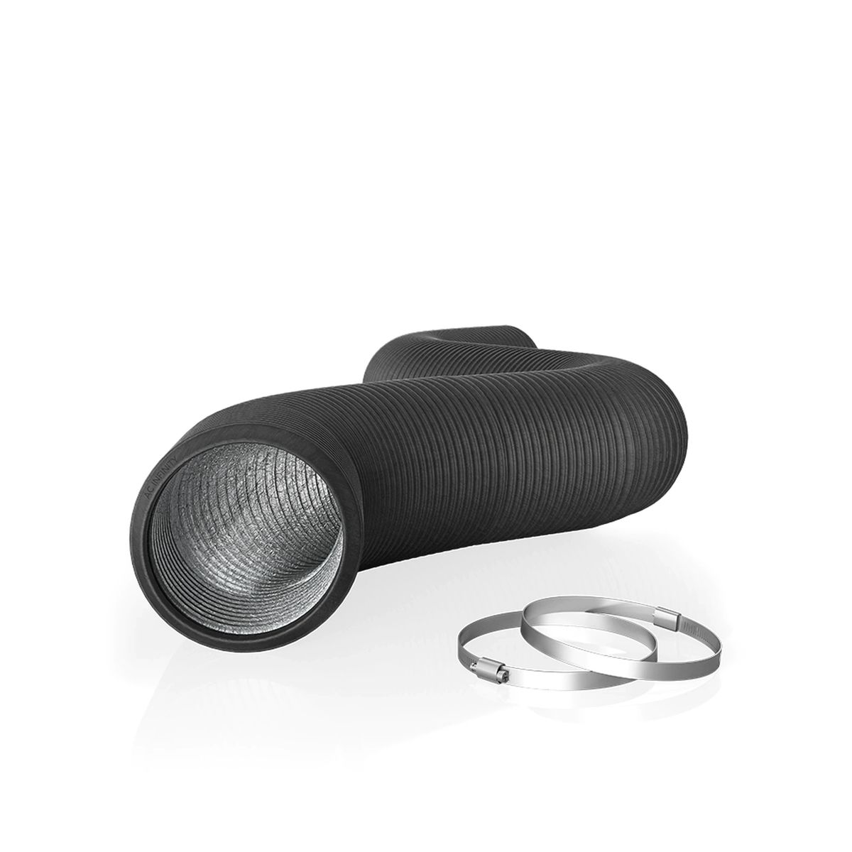 AC Infinity Flexible Four-Layer Ducting, 8ft Long, 12"